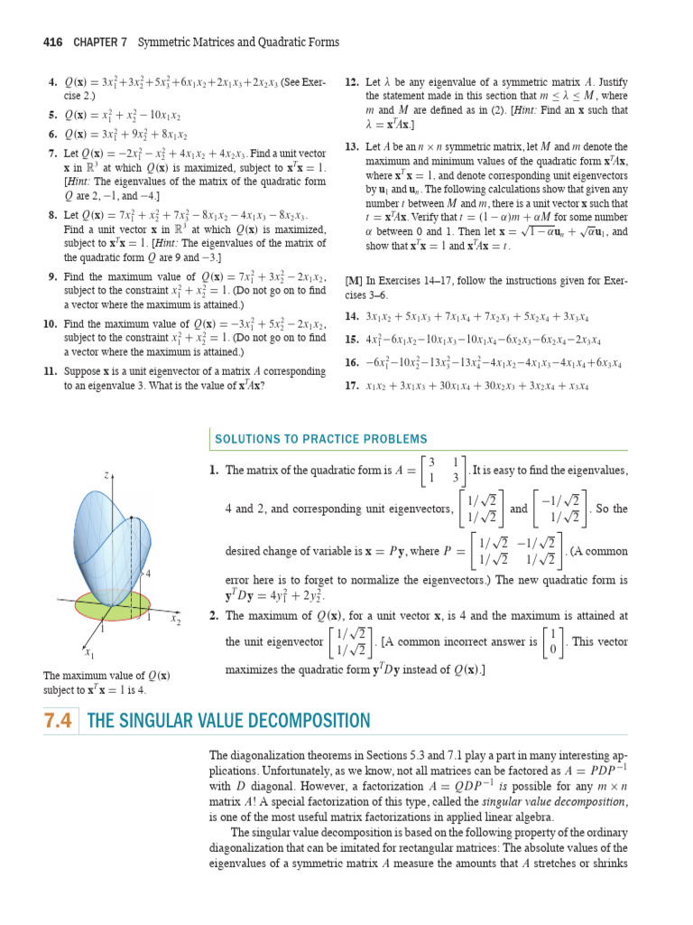Capitulo 7.4 SVD Desdelay, David C. - Lay, Steven R. - McDonald, Judith ...