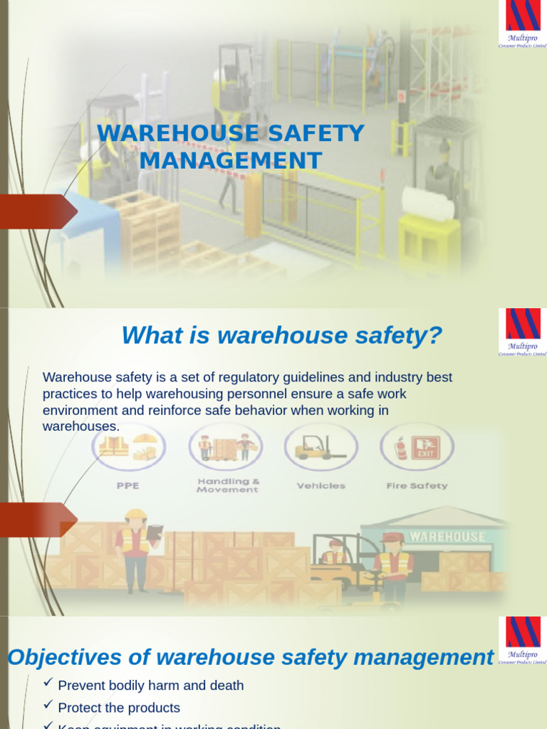 Warehouse Safety Management Guidelines | PDF | Forklift | Hazards