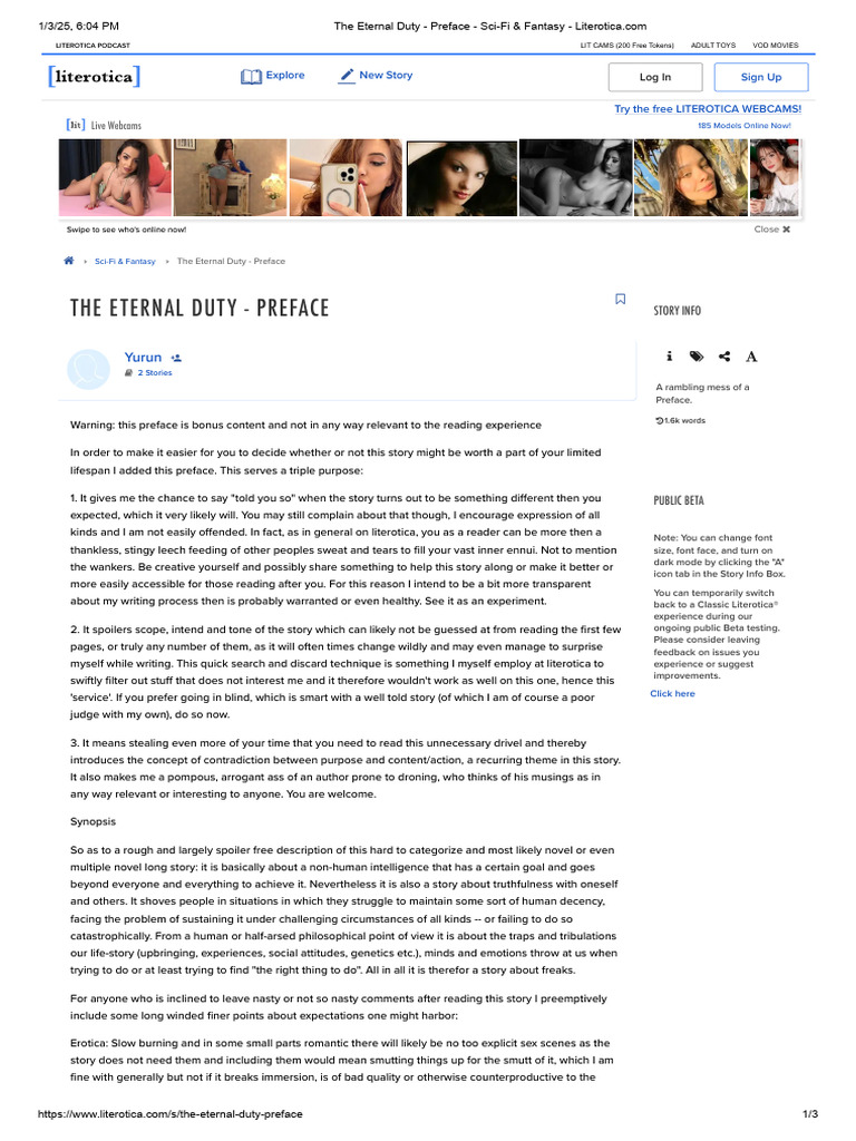 The Eternal Duty - Preface | PDF | Reason