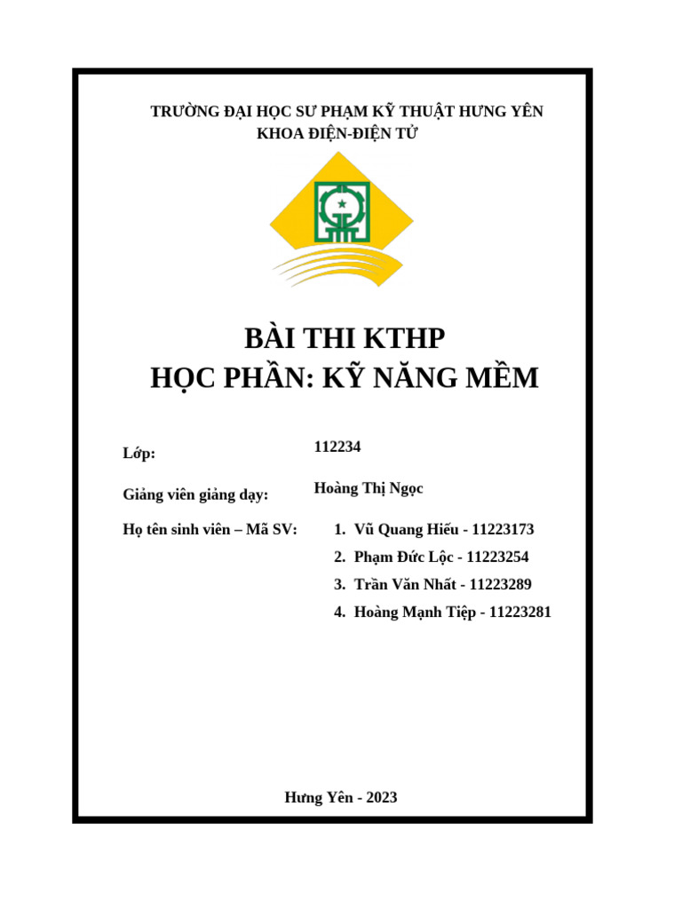 KNM Tình Huống 2 | PDF