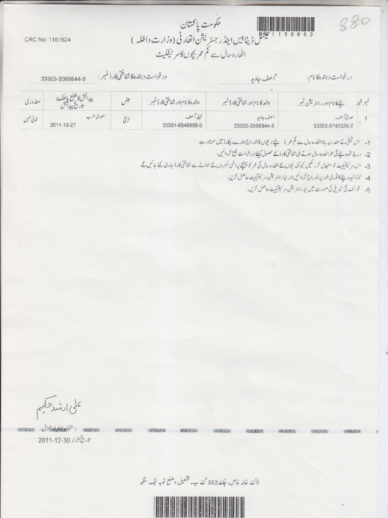 Form-B Huda Asif | PDF