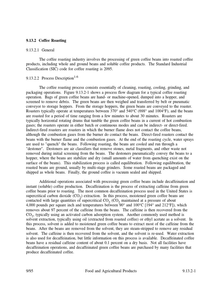 Coffee Roasting Process Overview | PDF | Technology & Engineering