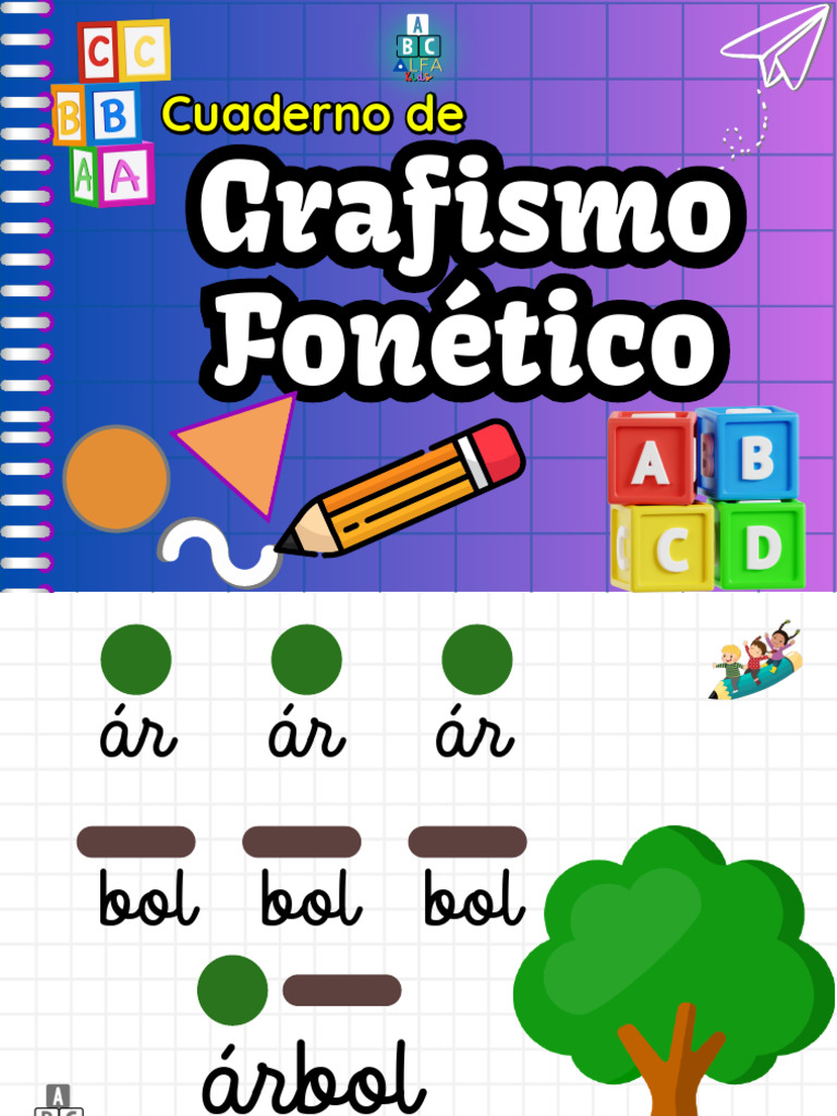 Cuaderno de Grafismo Fonético | PDF