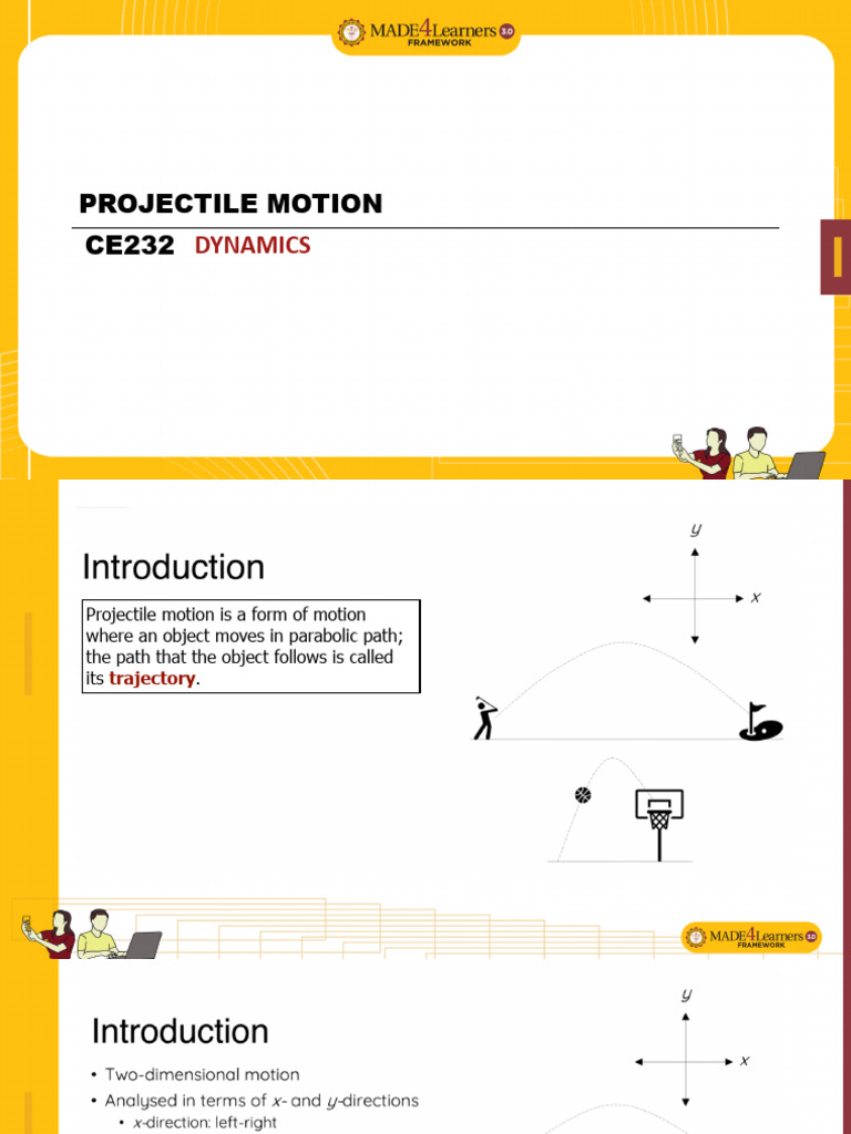 Projectile pdf | PDF | Acceleration | Mechanics