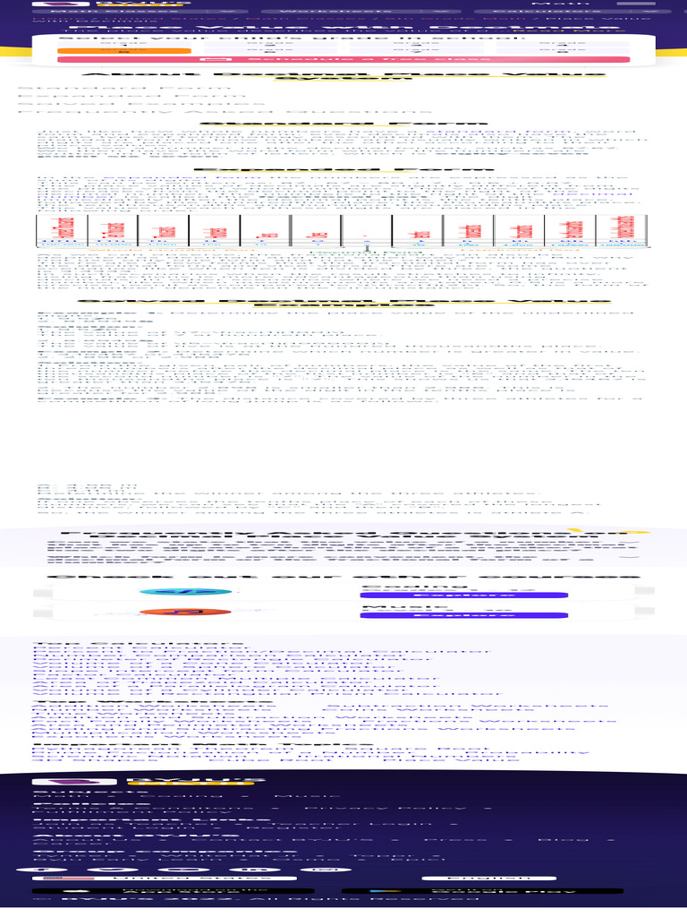 What Is Decimal Place Value System Decimal Place Value Chart, Expanded ...