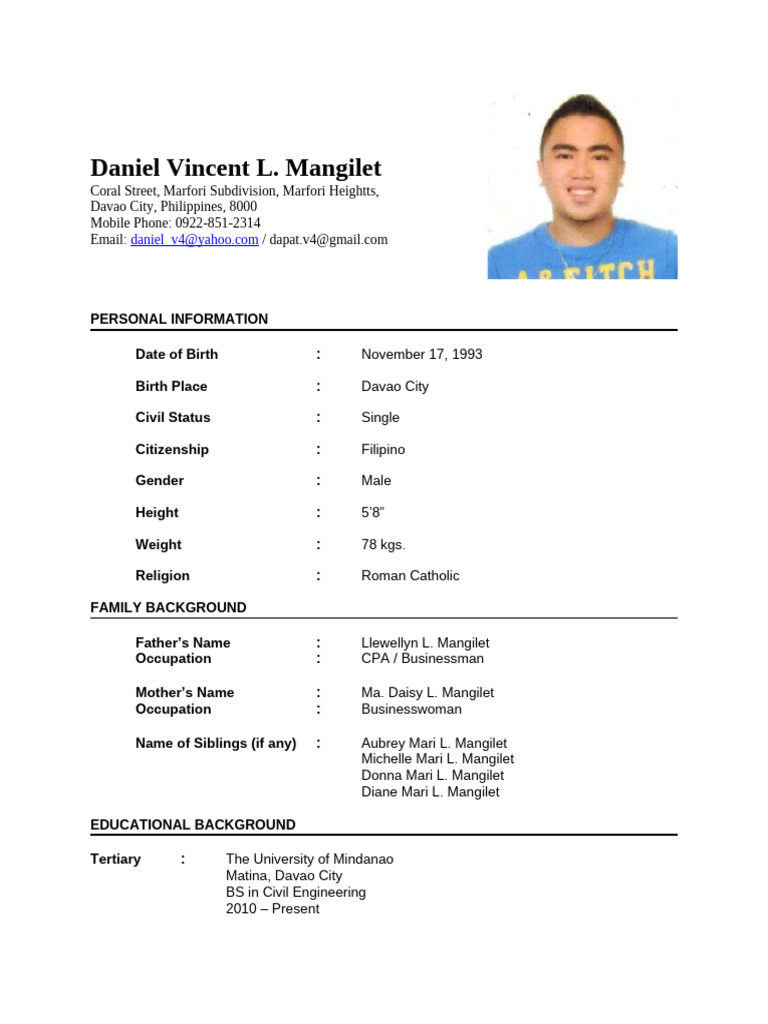Resume Latest | PDF