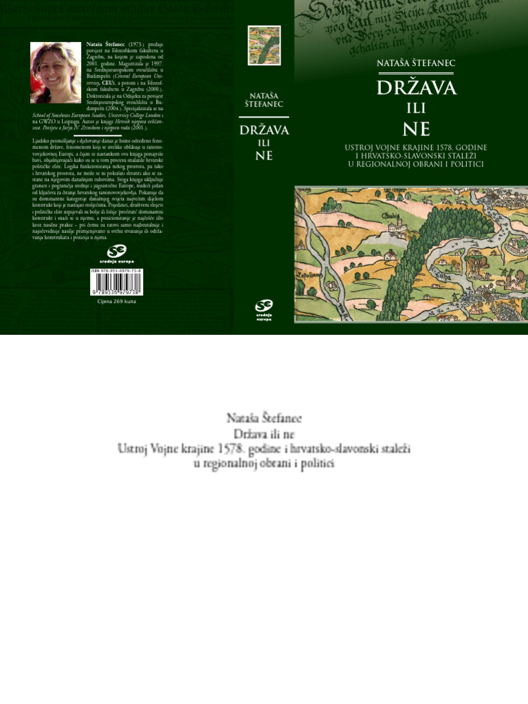 Drzava Ili Ne. Ustroj Vojne Krajine 1578 | PDF