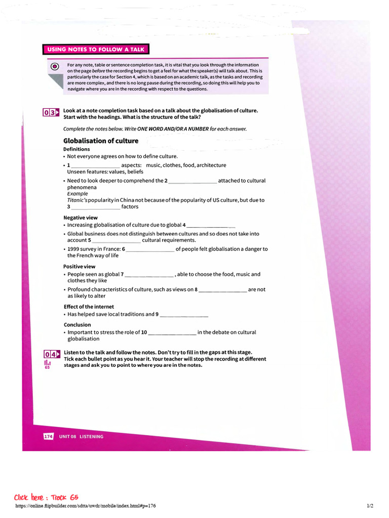 Listening Homework 1 | PDF