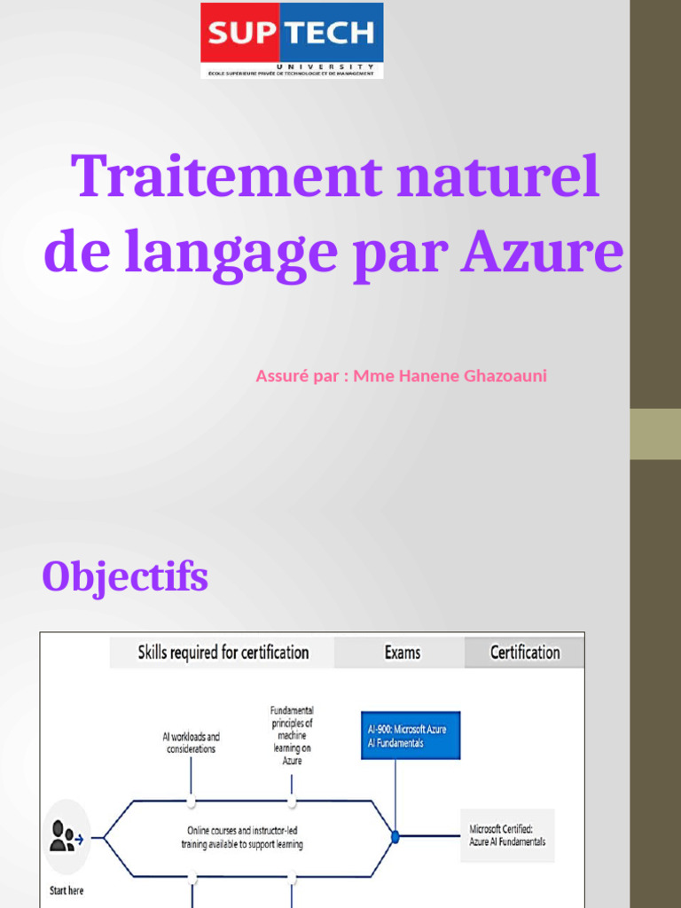 Azure NLP et Applications Pratiques | PDF | Apprentissage automatique ...