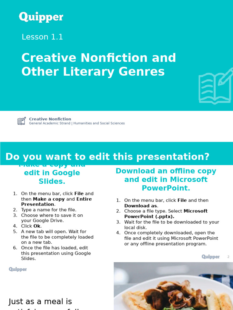 Creative Nonfiction for Students | PDF | Poetry | Creative Nonfiction