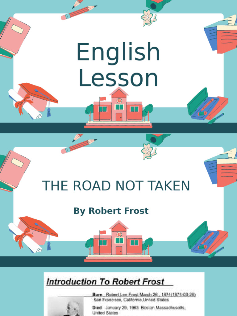 Literature-The-Road-Not-Taken- | PDF