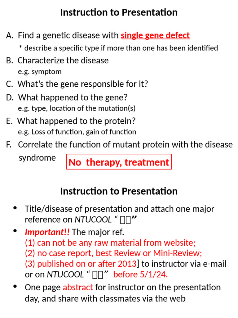 1 Presentation Guideline | PDF