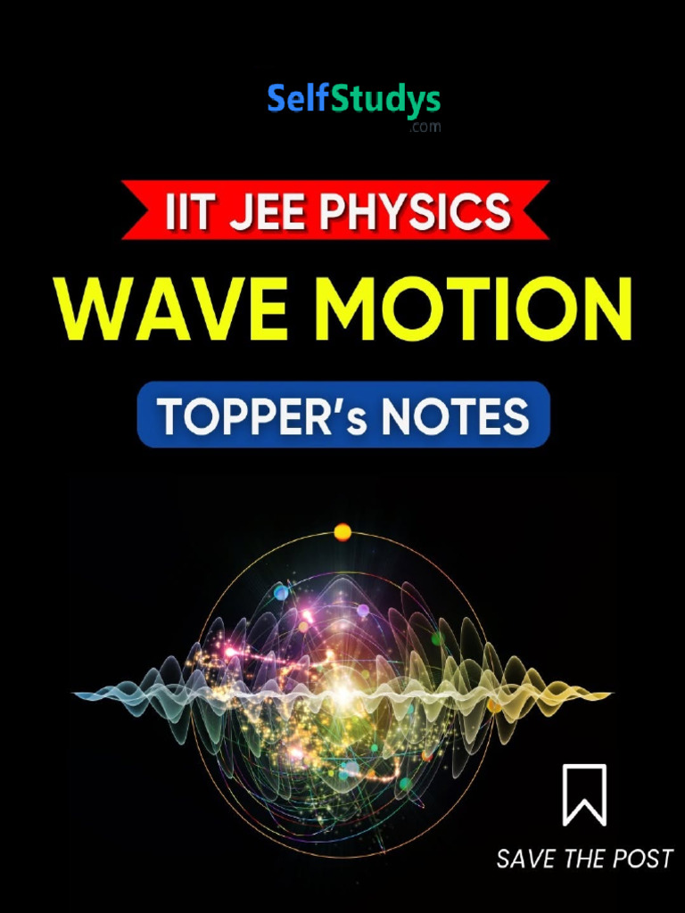 Wave Motion | PDF