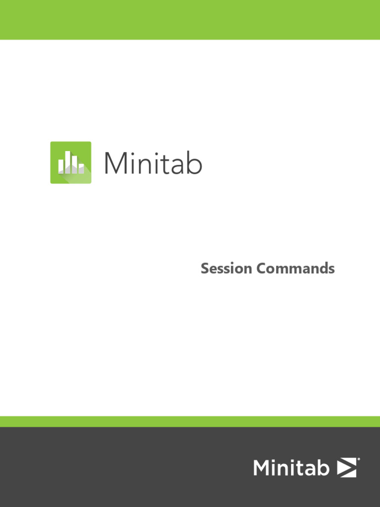 Comandos Geral Minitab | PDF | Regression Analysis | Analysis Of Variance
