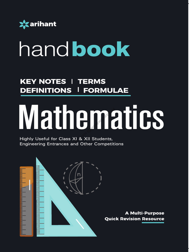Mathematics Handbook for Students | PDF | Set (Mathematics ...