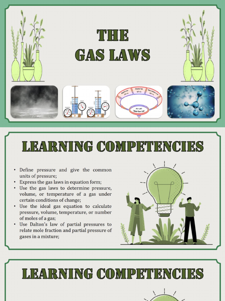 The Gas Laws | PDF