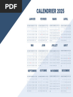 Calendrier Maternelle Moustache 2025-2026 | PDF