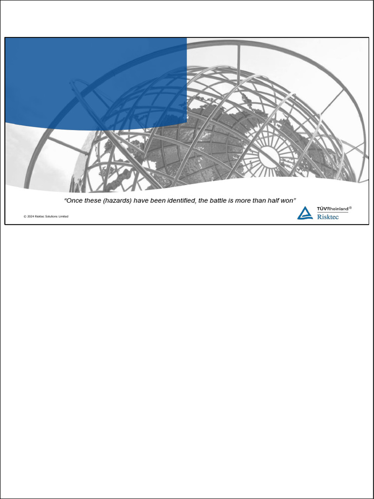 L2 HazId Overview i4.1 | PDF | Risk | Hazards