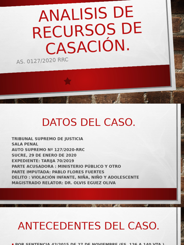 Casacion | PDF | Sentencia (ley) | Apelación