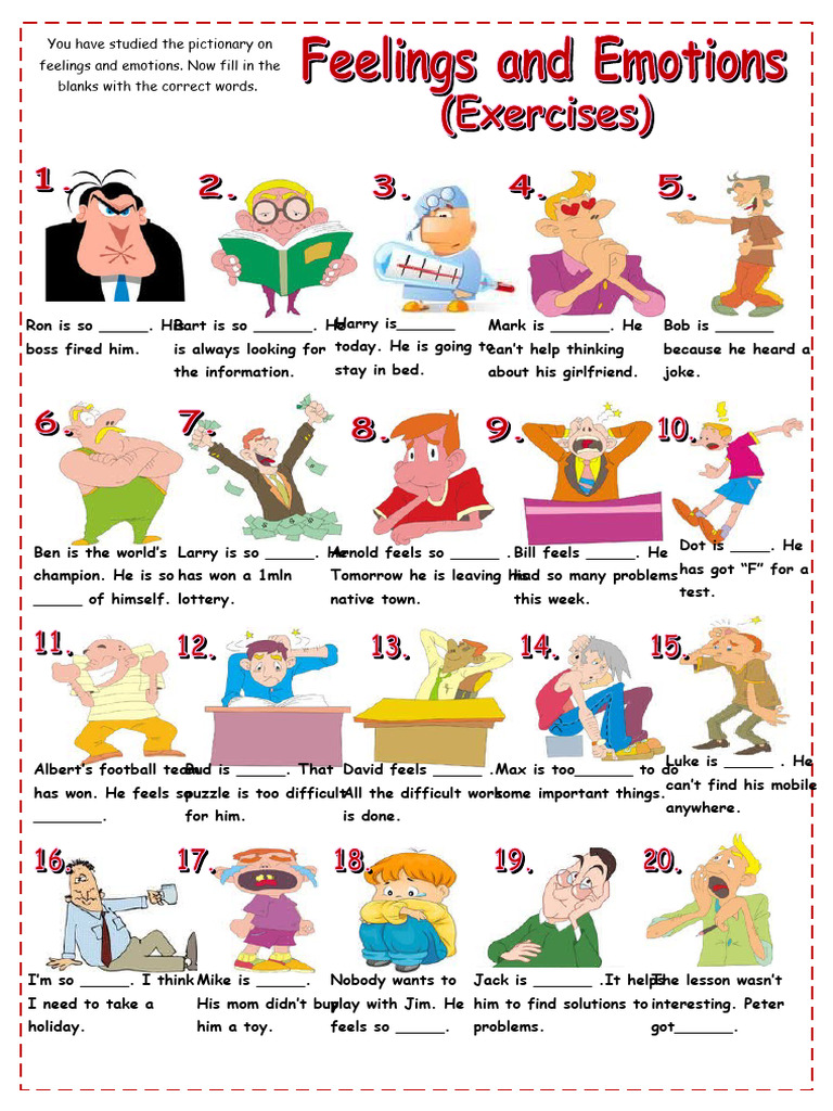 Feelings and Emotions | PDF