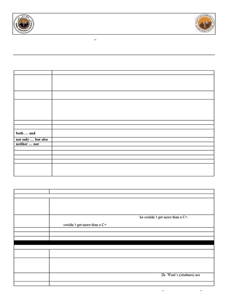 ENGL 101-Comparison-Contrast - Worksheet-461 | PDF | Dolphin | Sharks
