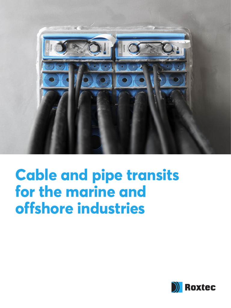 Roxtec Cable and Pipe Seals For Marine Offshore Ver2 - en | PDF | Pipe ...