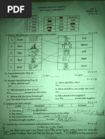 Ieo Sample Paper Class-4 | PDF | Word | English Language