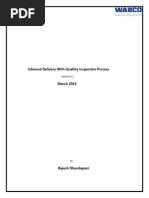 WM Process Flow Chart | PDF | Warehouse | Receipt