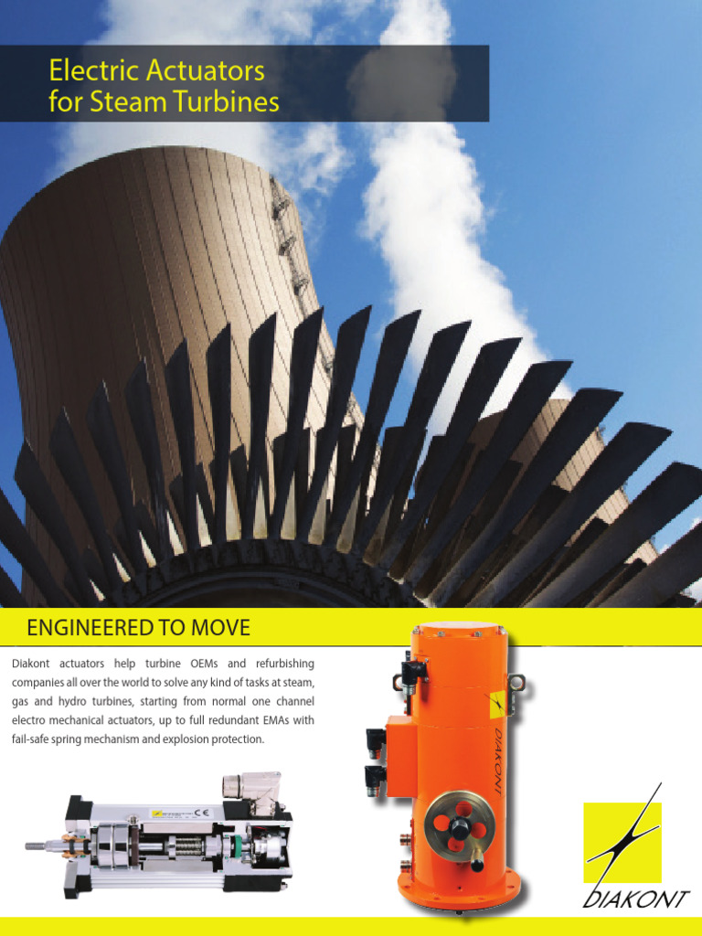 Diakont - Steam - Turbine - Actuator - 20.02.19 Rev1 | PDF | Actuator ...