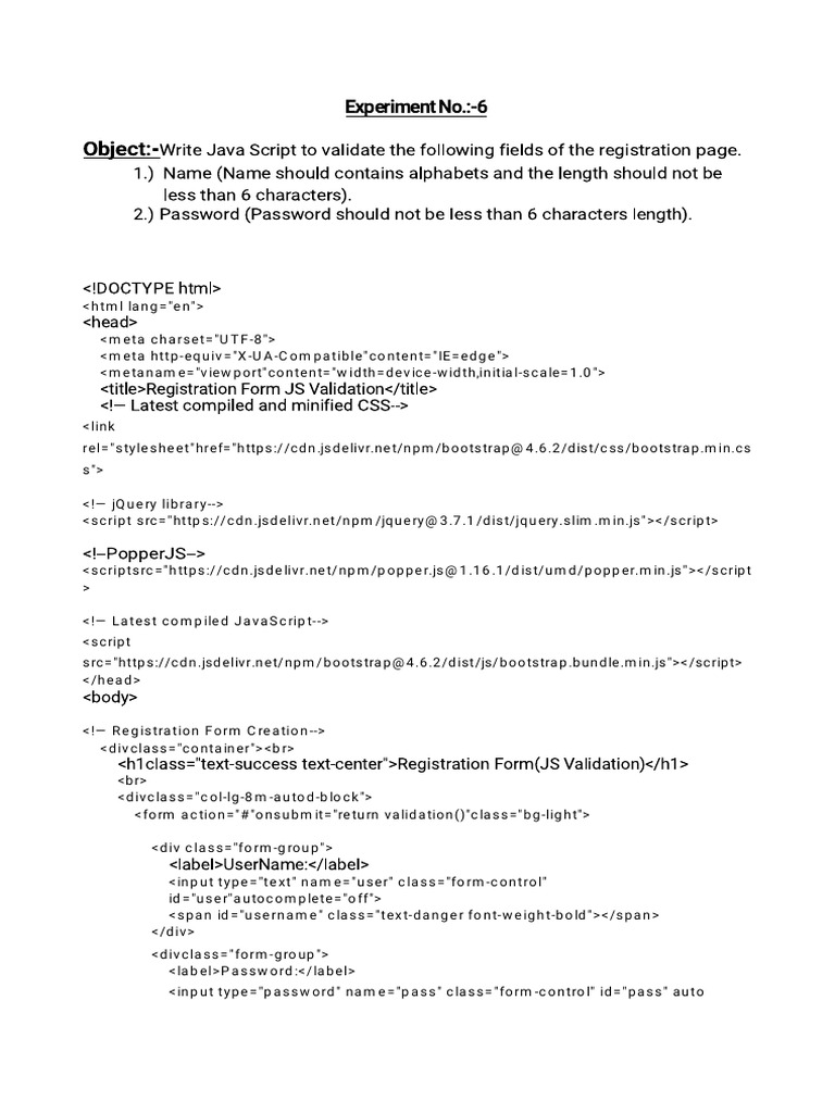 Experimentno.:-6: Name: Ayush Pandey B.Tech Cse Aiml Sec-E Roll No. 2301201530018 | PDF