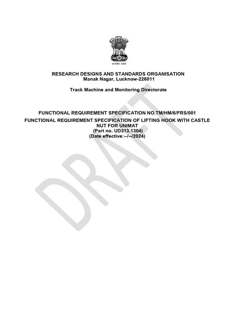 TM HM 6 FRS 001-1 | PDF | Specification (Technical Standard) | Materials
