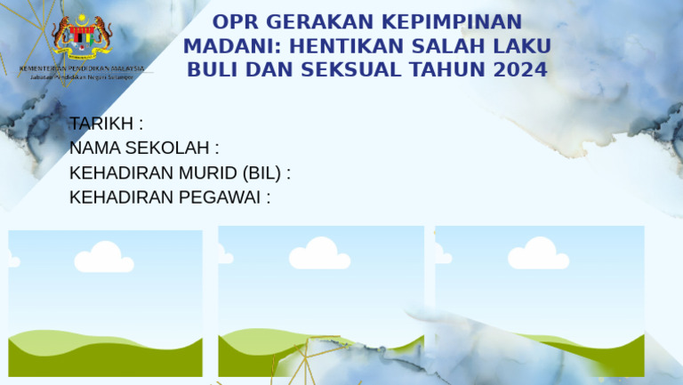 TAPAK OPR GERAKAN KEPIMPINAN MADANI | PDF