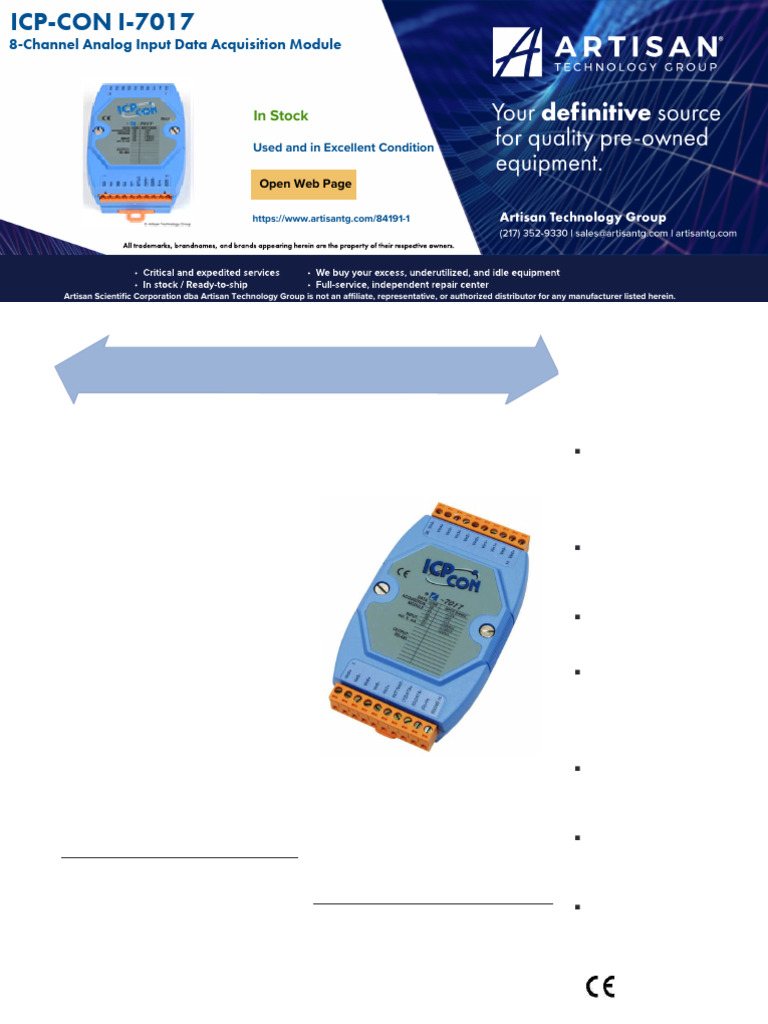 _info_ICP_CON_ICP_DAS_I_7017_Datasheet_20141231125645 | PDF | Relay | Equipment