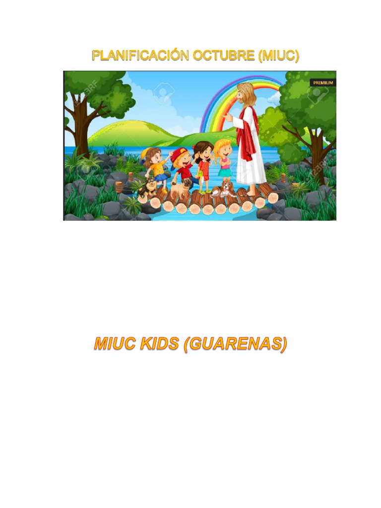 Planificacion Miuc 27-10 | PDF | Amor