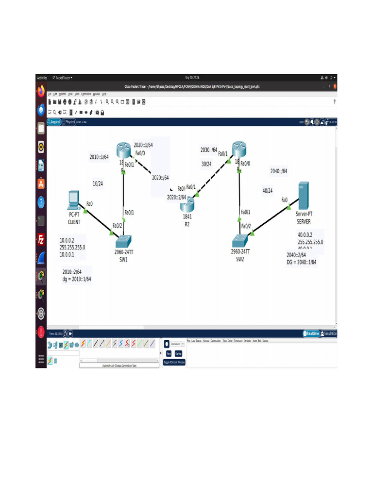 DYNAMIC ROUTING RIP V2 Ipv6 | PDF | I Pv6 | Communications Protocols
