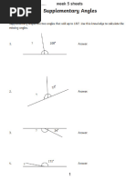 GCSE Exam Questions Angles in Parallel Lines | PDF | Triangle | Angle