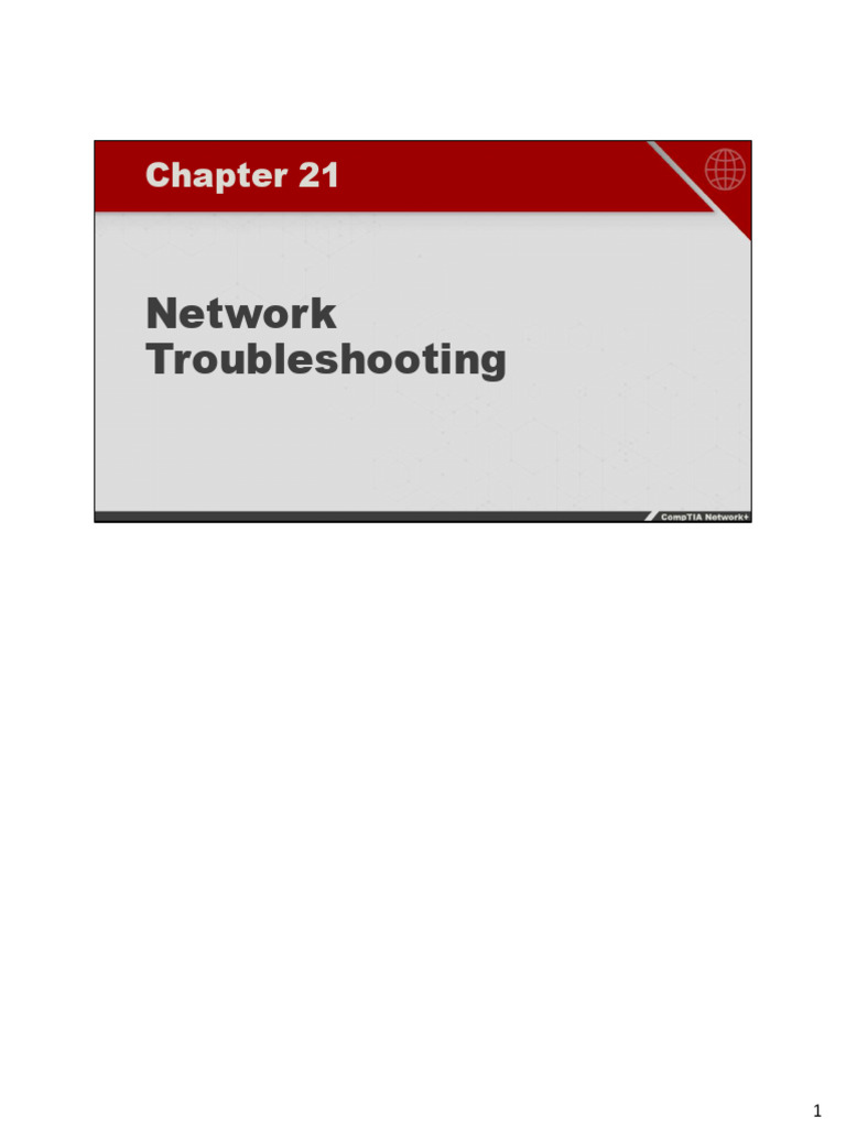 CompTIA 7-Step Troubleshooting Methodology | PDF
