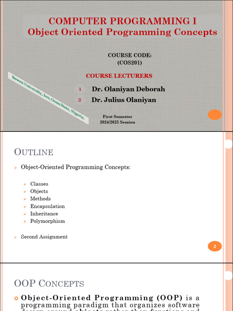 Module2 - OOP | PDF | Inheritance (Object Oriented Programming ... Module2 - OOP | PDF | Inheritance (Object Oriented Programming ...