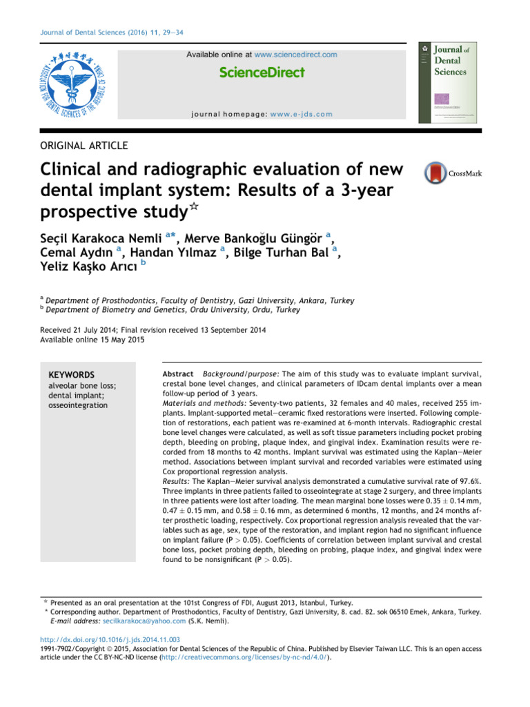 Clinical-and-radiographic-evaluation-of-new-dental-implan_2016_Journal ...