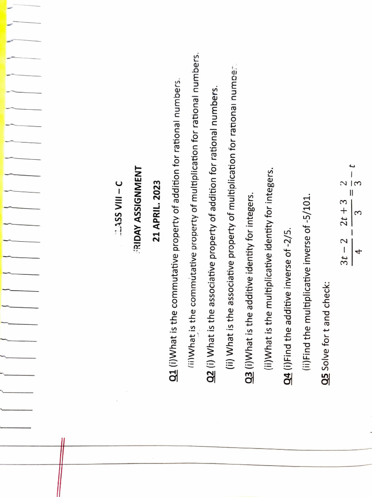 maths assignment | PDF | Ring Theory | Mathematical Notation