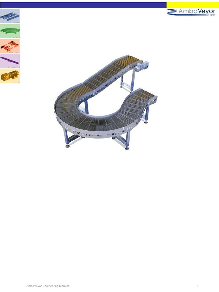 AmbaFlex Engineering Manual | PDF | Belt (Mechanical) | Screw