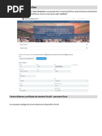 TS - Ghid Pentru Completarea Documentului de Confirmare ANAF | PDF