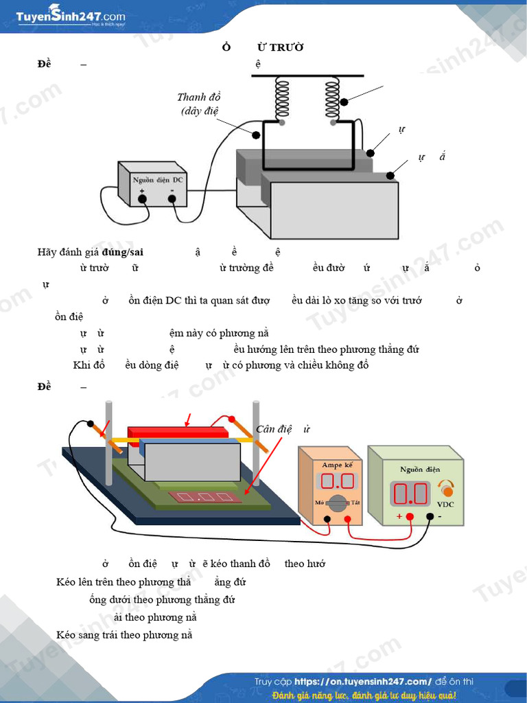 Buoi 9. Tu Truong Va Cam Ung Tu | PDF