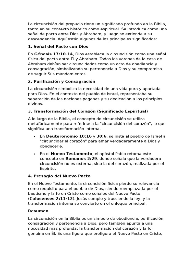 La Circuncisión Del Prepucio | PDF
