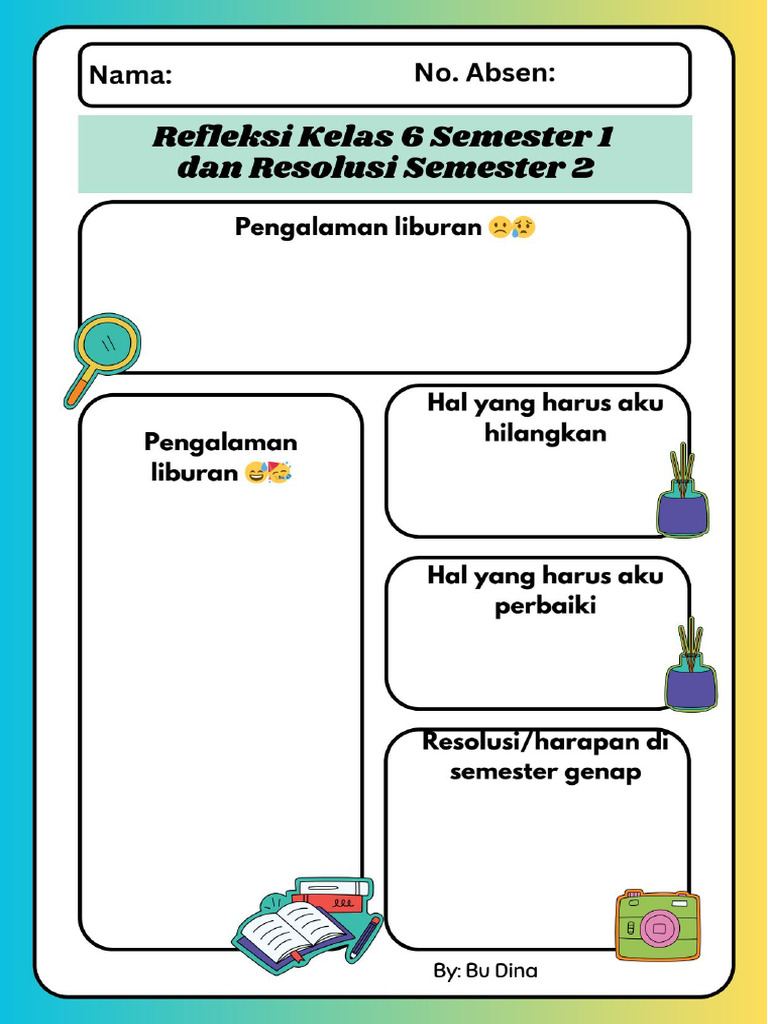 Refleksi Awal Semester 2 | PDF