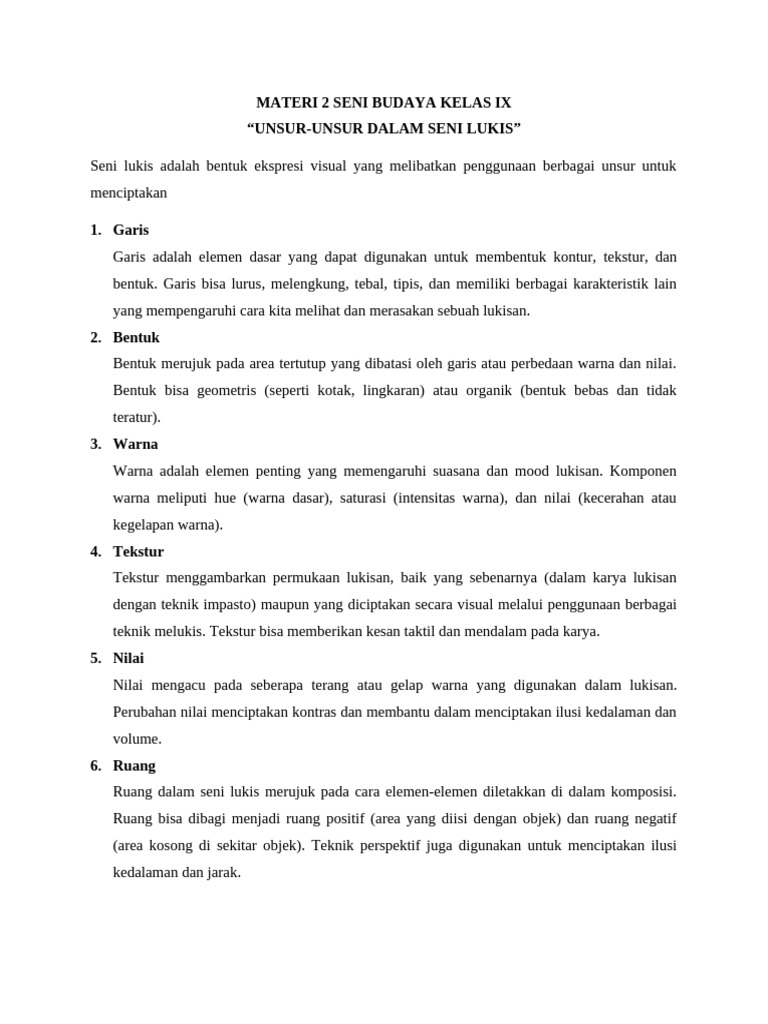 MATERI 2 SBK KELAS IX | PDF