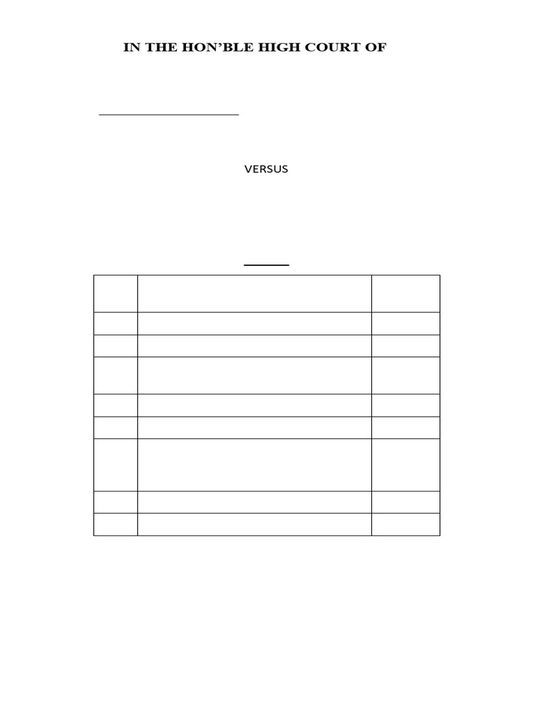 Quashing FIR Petition Under Sec 528 BNSS Format | PDF | Crimes | Crime ...