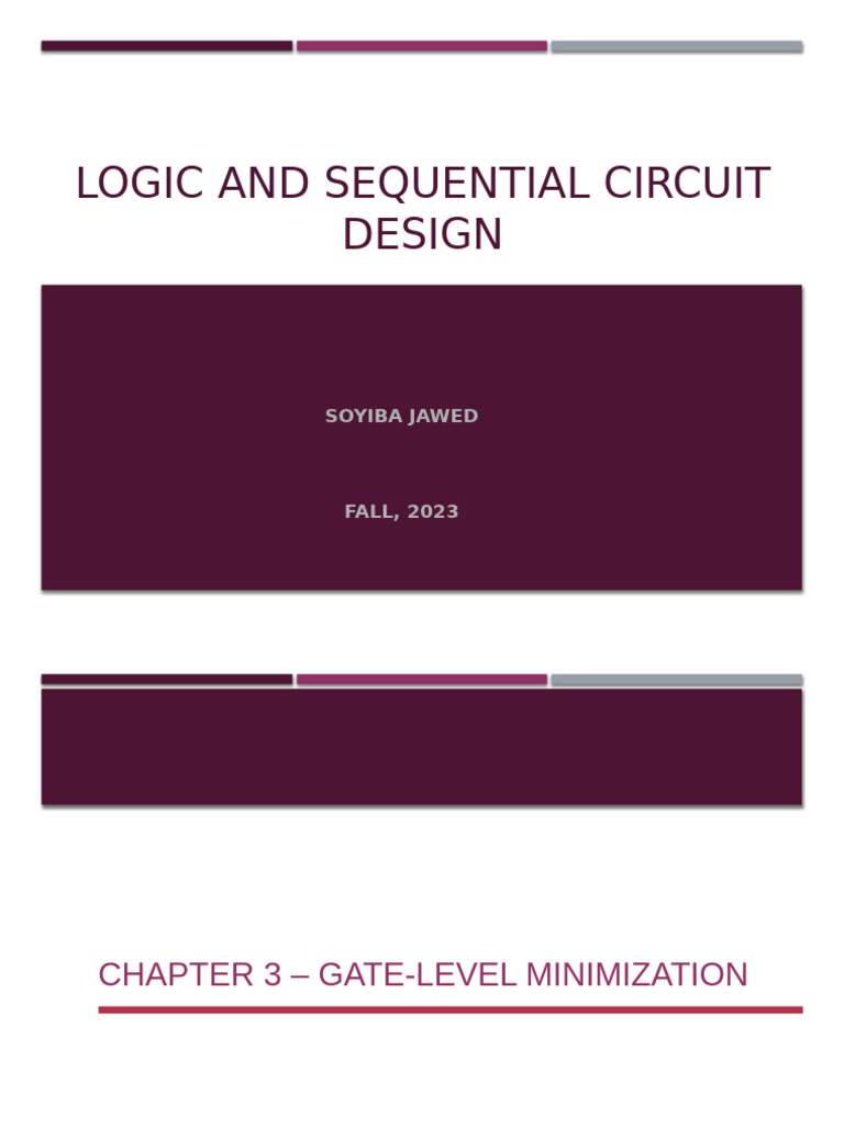 Chapter-3c - Nand, Nor and Xor | PDF | Logic Gate | Computer Engineering
