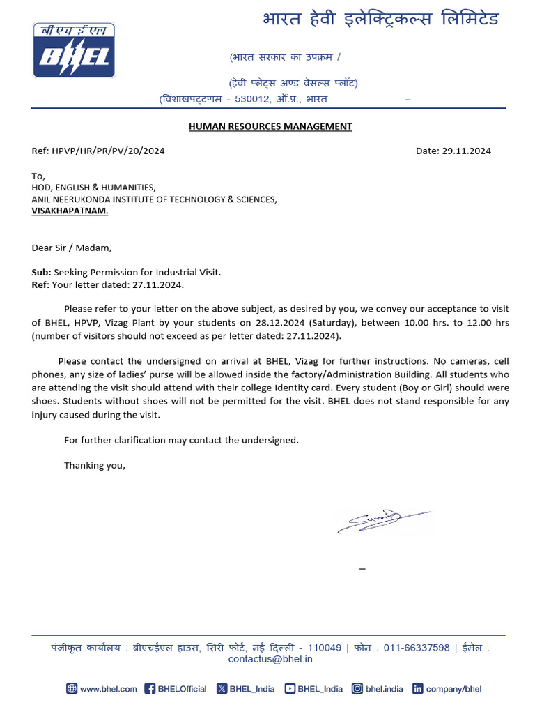 Anil Neerukonda Institute of Technology & Sciences | PDF | Industries