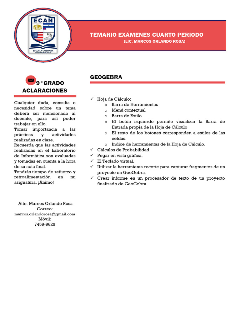 9° GRADOS GEO IV PERÍODO | PDF